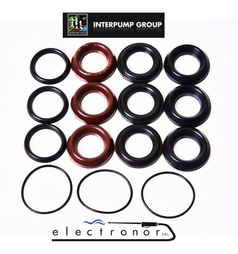 Kit Empaquetaduras Retenes Agua Interpump Ww154 Serie 44 D18 | Electronor